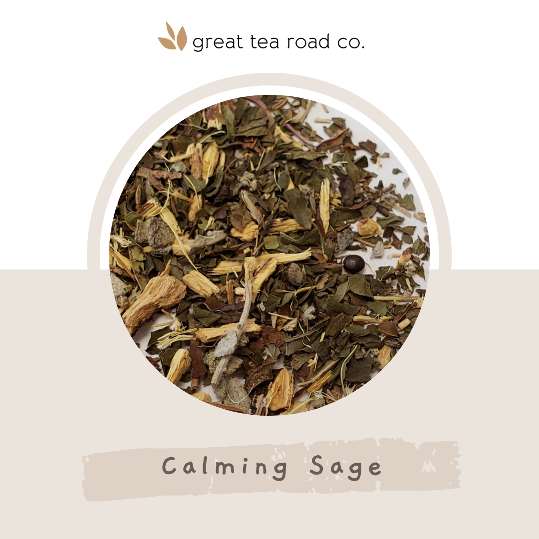 Calming Sage Herbal Tea | Great Tea Road Co., Edina, Minnesota – Great ...